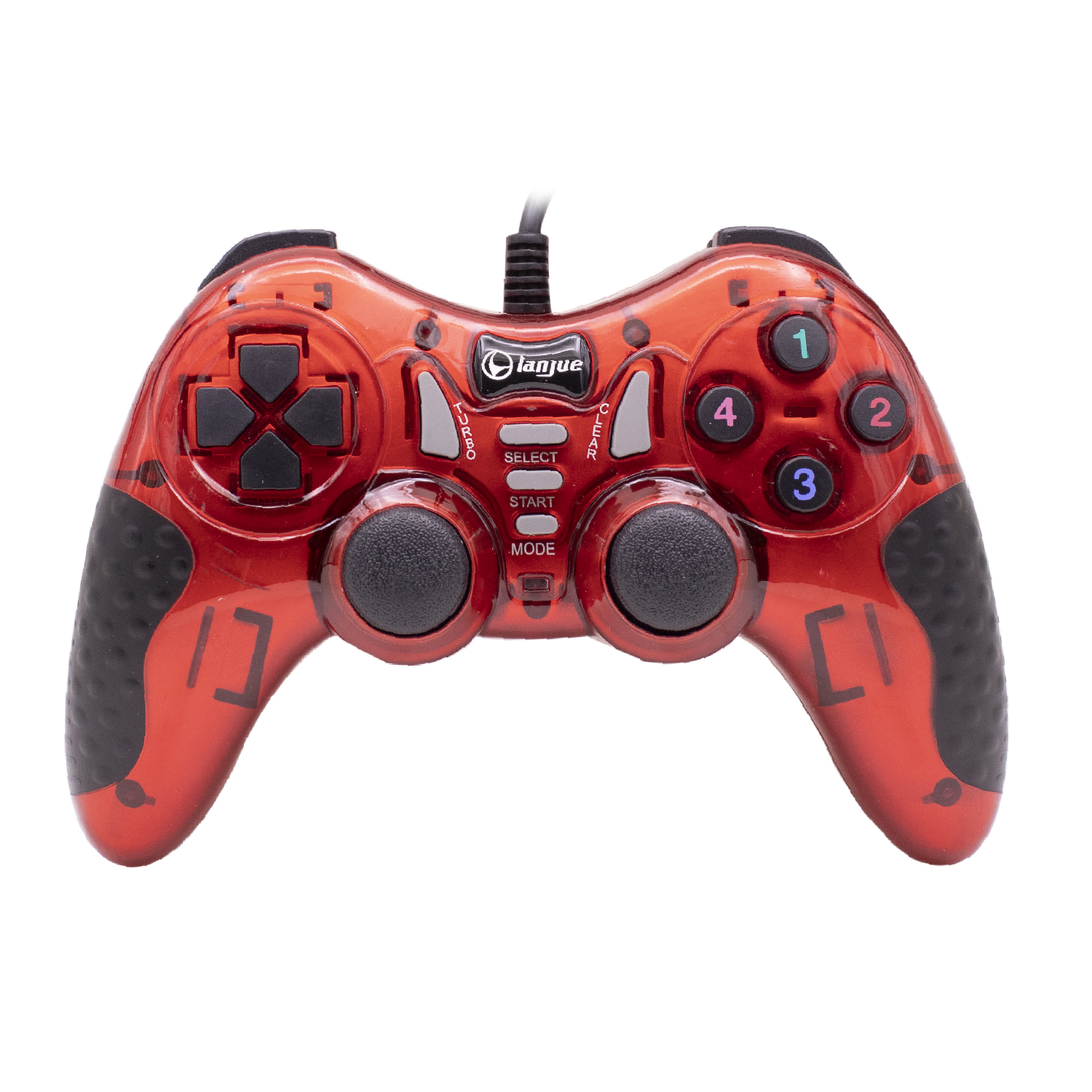 JOYSTICK PC USB CABLEADO LANGUE L3000 ROJO (JTGAME117) › Jtech