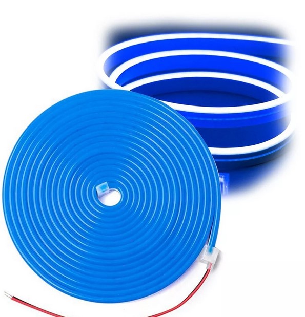 ROLLO LUZ NEON LED 5M 220V AZUL (JTRLED043) › Jtech
