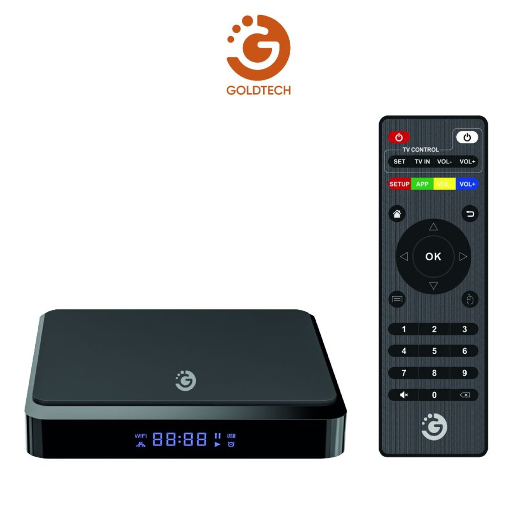 TV BOX GOLDTECH PLUS 16GB/2GB 4K (JTACCAV160) › Jtech