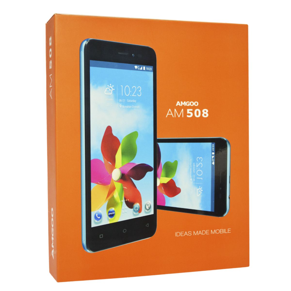 SMARTPHONE AMGOO NEGRO/AZUL (JTCEL037) › Jtech