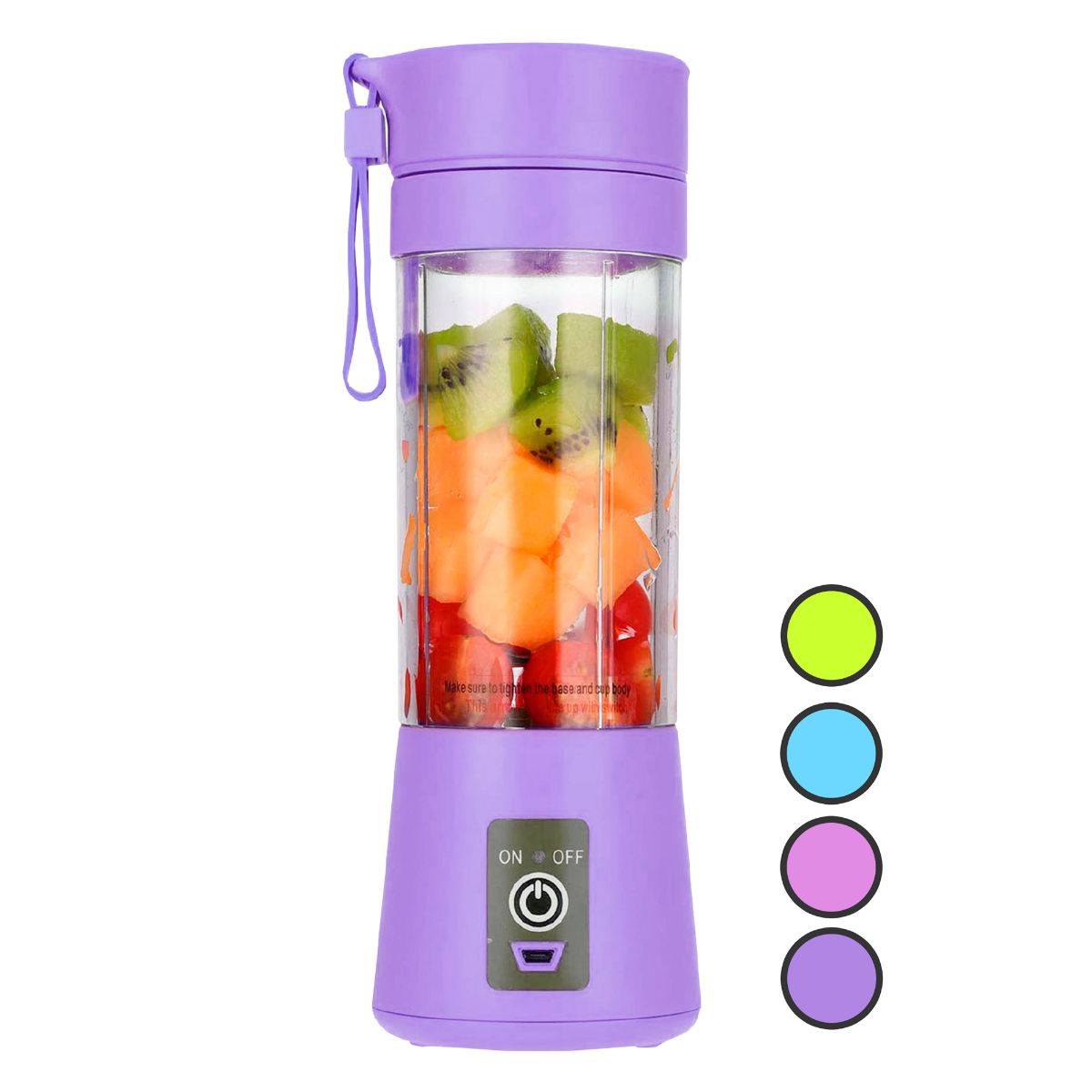 LICUADORA G-SHAKE PORTABLE GOLDTECH (JTELEC107) › Jtech