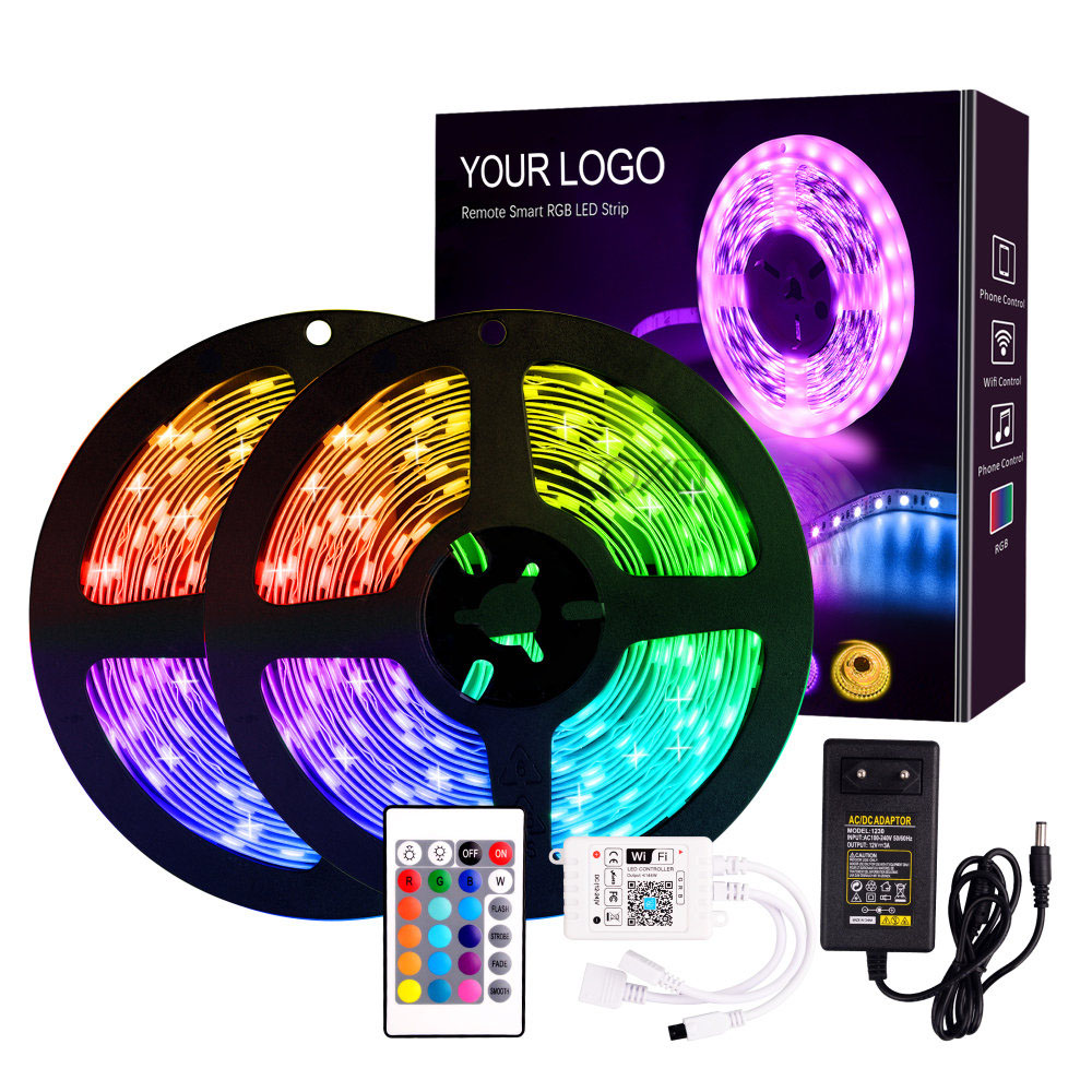 ROLLO LED RGB 5050 10MTS C/CONTROL (JTRLED034) › Jtech