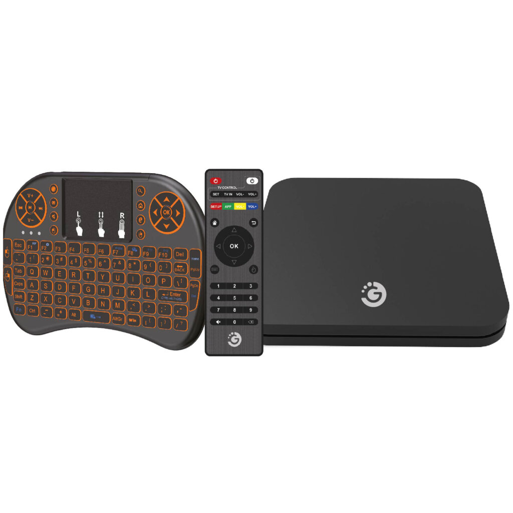 TV BOX GOLDTECH LITE KEY 16/2GB 4K C/ TECLADO (JTACCAV220) › Jtech