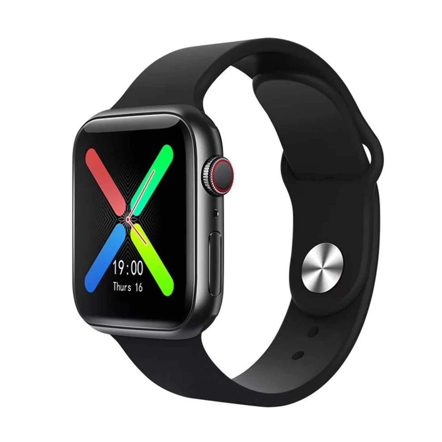 RELOJ SMARTWATCH T500+ PRO NEGRO SERIE 7 (JTACCEL315) › Jtech