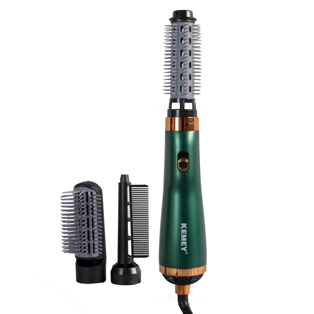 RIZADOR DE PELO GIRATORIO 3 EN 1 KEMEY (JTELEC136) › Jtech