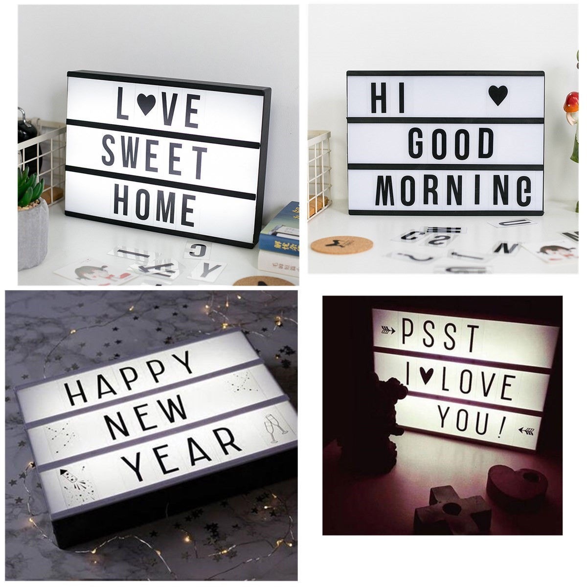 CARTEL LED LUMINOSO EDITABLE LETRAS Y NUMEROS (JTLED012) › Jtech