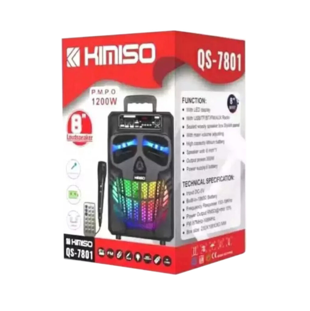 PARLANTE KIMISO QS-7801 8″ SMILE (JTPAR656) › Jtech