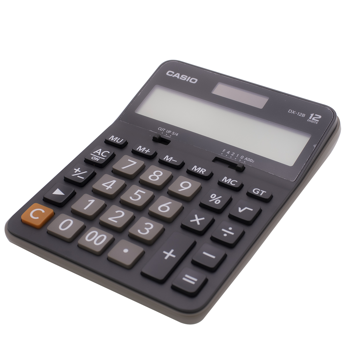 CALCULADORA CASIO DX-12B-BK-W 12 DIGITOS (JTCASIO015) – Jtech