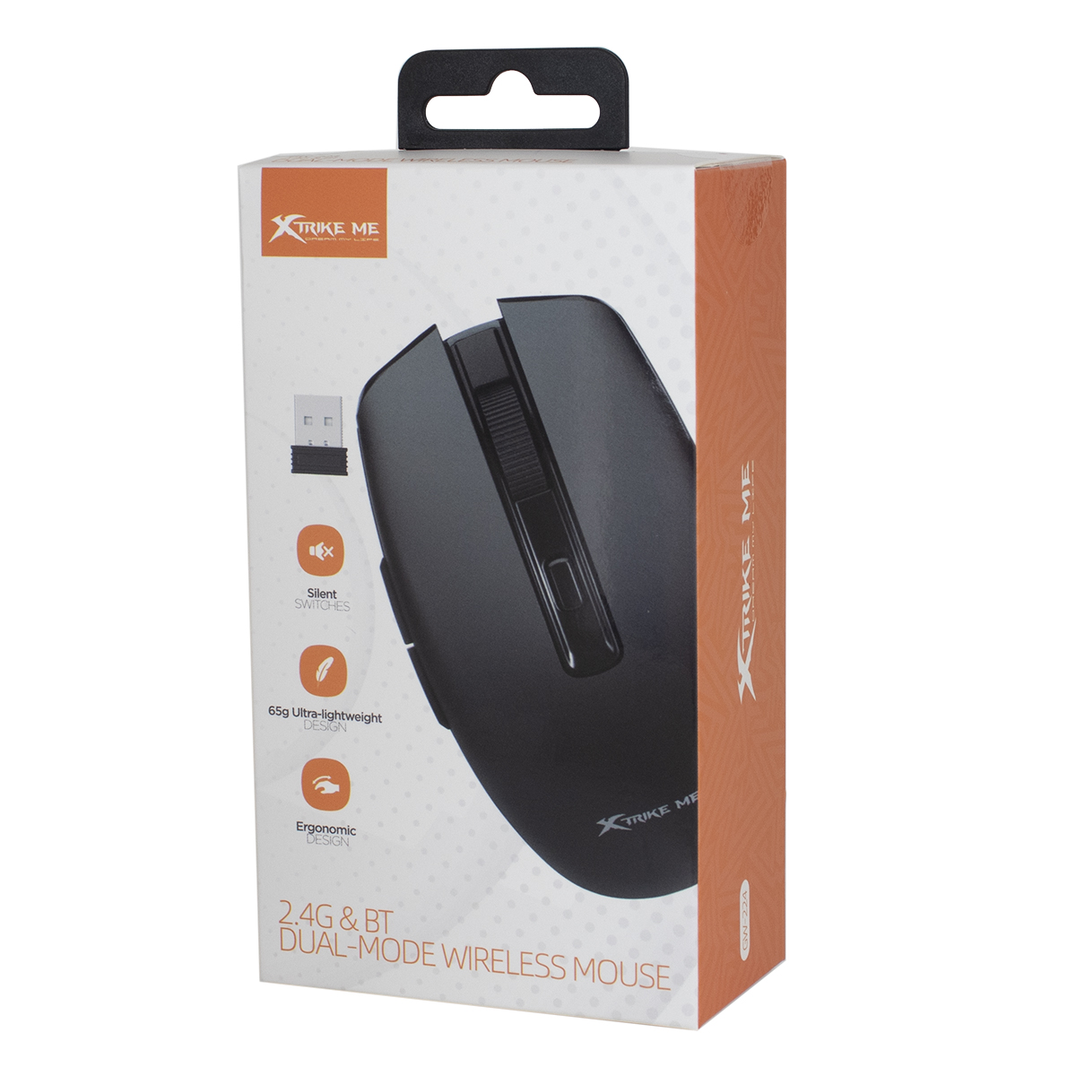 MOUSE INALAMBRICO XTRIKE ME GW-224 NEGRO (JTXTRIKE117) – Jtech