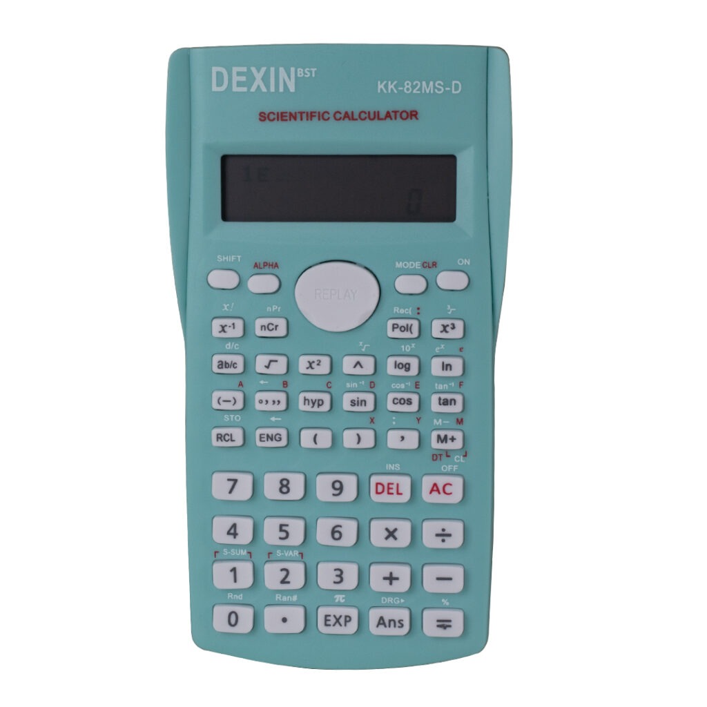 CALCULADORA CIENTIFICA DEXIN K82MS-D VERDE (JTCALC026VERDE) › Jtech