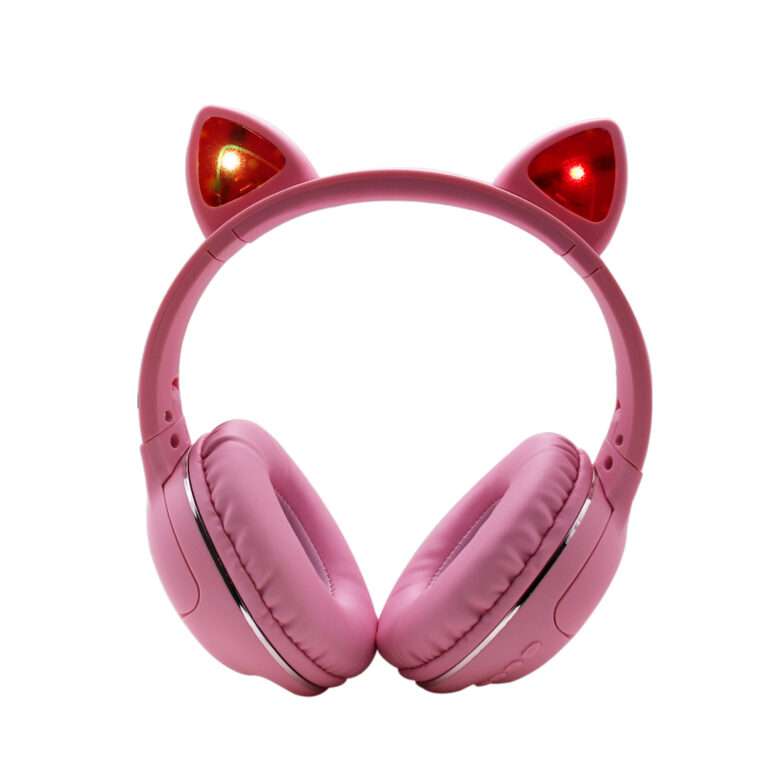 VINCHA AURICULAR BT AK-66 CAT C/LUZ COLORES (JTAUR513) › Jtech