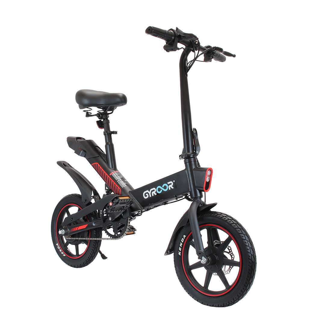 BICICLETA ELECTRICA GYROOR 14″ C3-14 NEGRA (JTGYR013) › Jtech