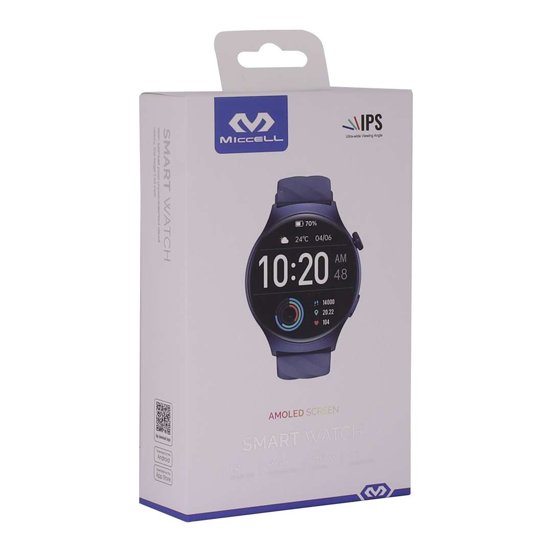 RELOJ SMARTWATCH MICCELL VQ-SM03 AZUL (JTMICC083AZU) › Jtech