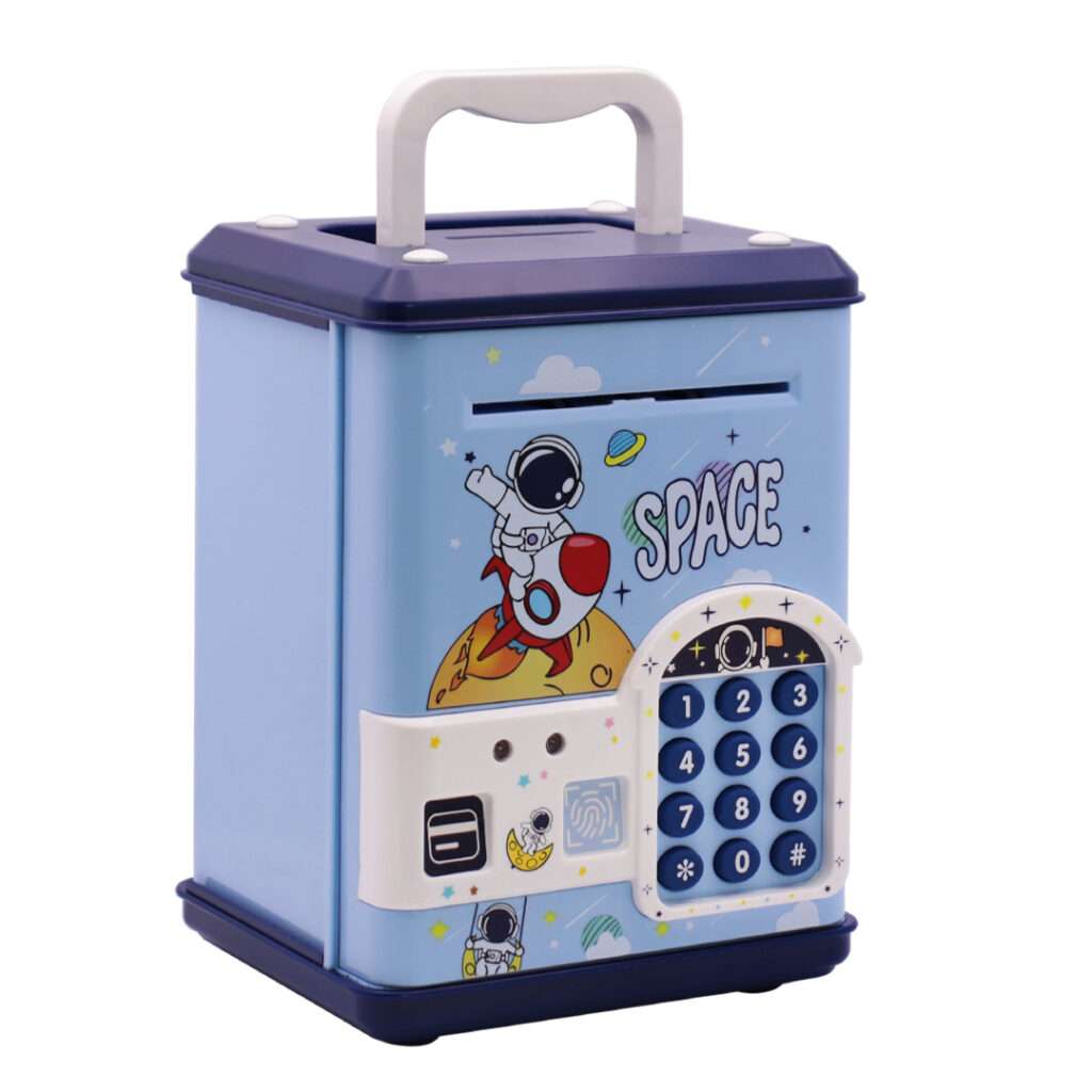 ALCANCIA INFANTIL CON NUMEROS LUZ Y SONIDO AZUL (JTJUG318SPA) › Jtech