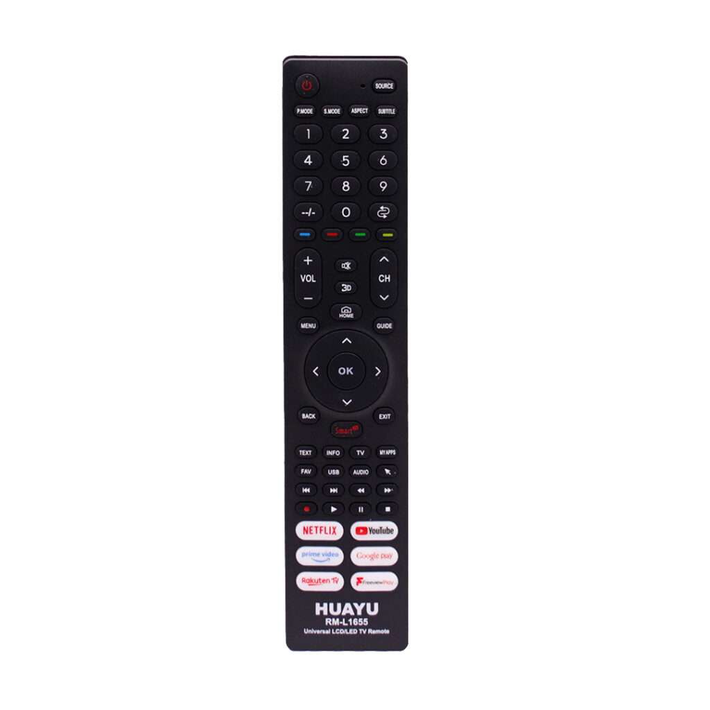 CONTROL REMOTO UNIVERSAL PARA TV RM-L1655 NEGREO (JTHOG1044) › Jtech