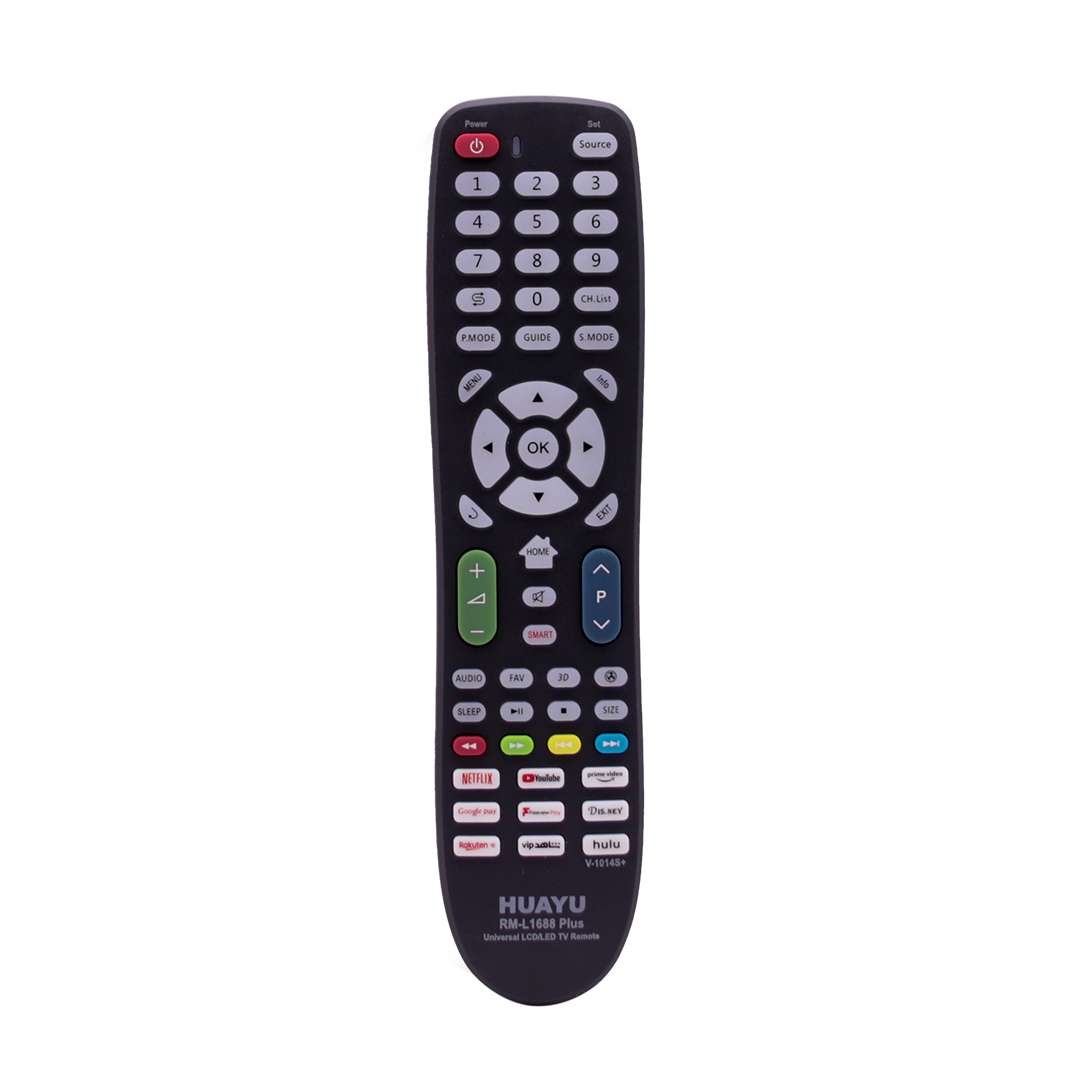 CONTROL REMOTO UNIVERSAL PARA TV RM-L1688 PLUS NEGRO (JTHOG788) › Jtech