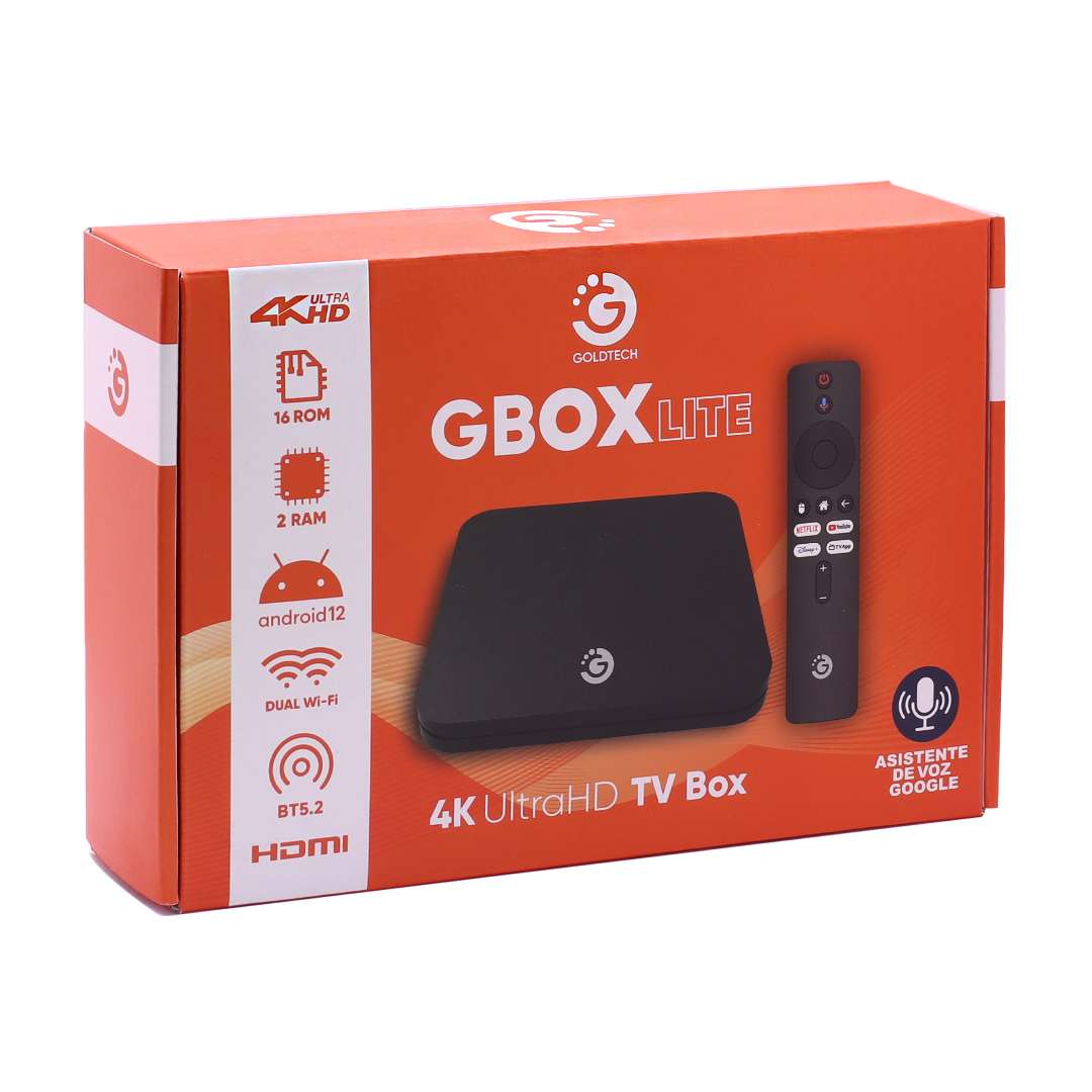 TV BOX GOLDTECH QUAD 16GB 2GB 4K (JTACCAV192) › Jtech