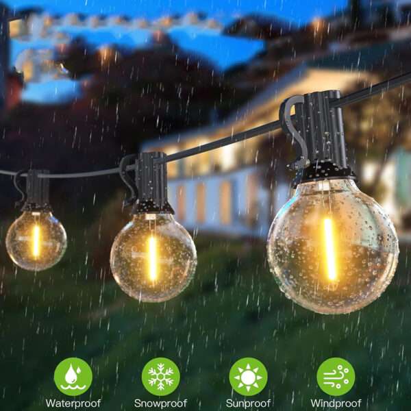 GUIRNALDA 25 LUCES LED CALIDAS 7.5 METROS 220V (JTFIEST143) › Jtech